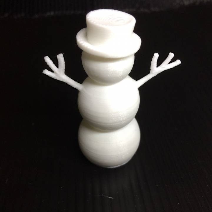 3D Printable Snowman by Muzz64