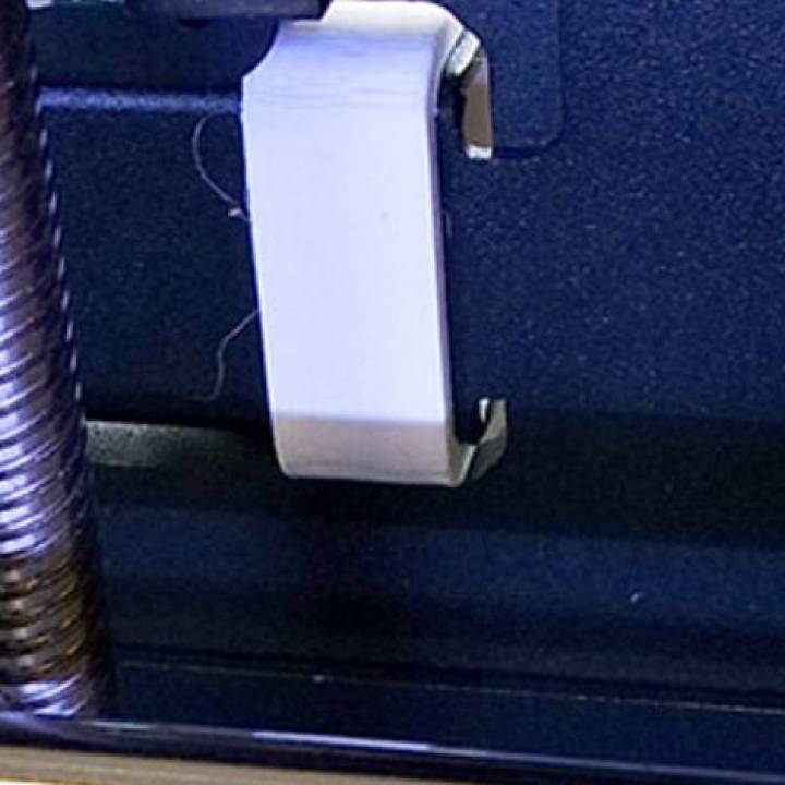 3D Printable Filament Guide Tube Retainer - Replicator 2 by Muzz64