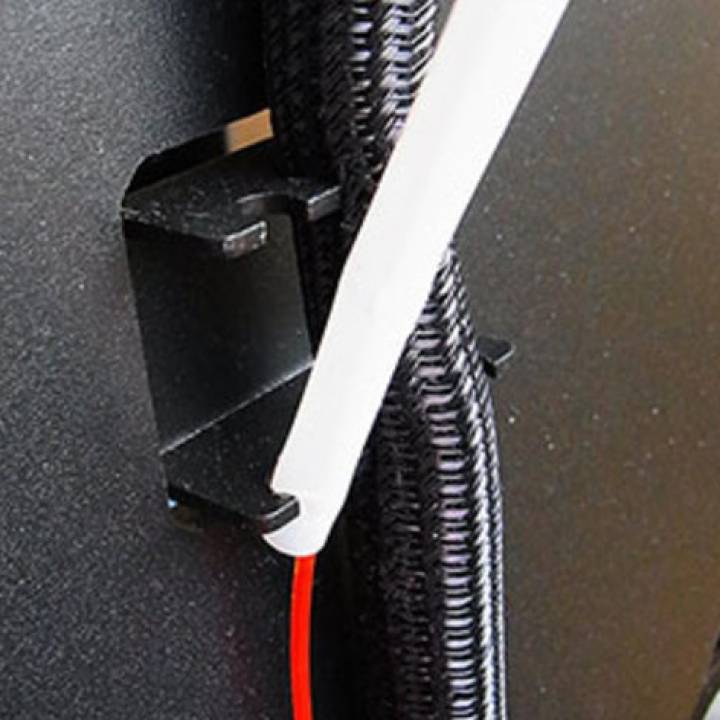 3D Printable Filament Guide Tube Retainer - Replicator 2 by Muzz64