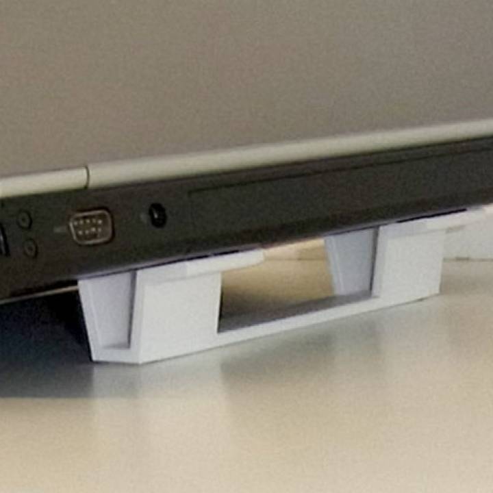 3D Printable "Tilt Bar" Angles Laptop Keyboards For Improved Comfort ...