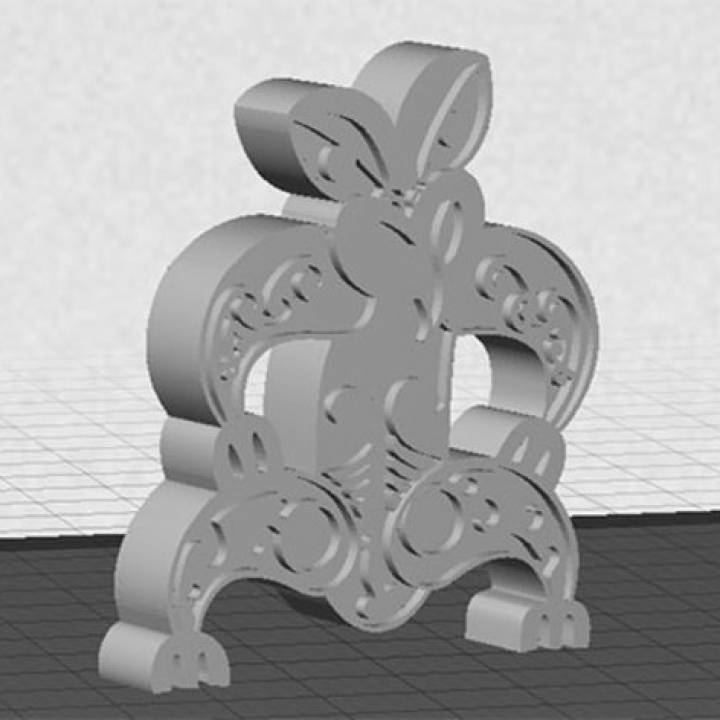 3D Printable Maori Tiki by Muzz64