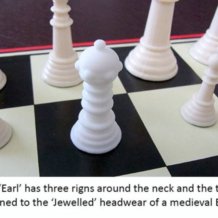 3D Printable New Chess Piece Is A Game Changer - Introducing The 'Earl ...