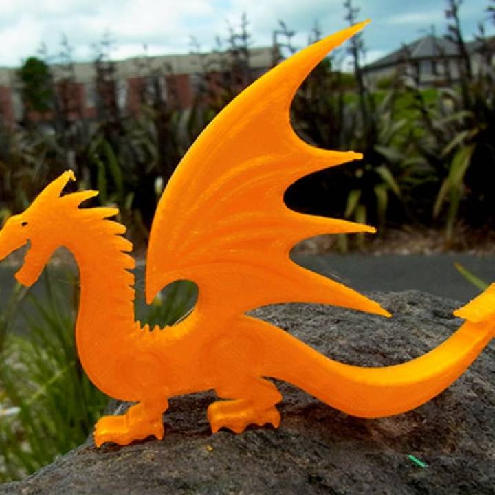3D Printable Dragon by Muzz64