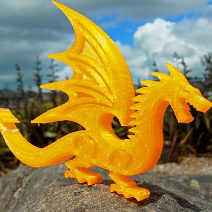 3D Printable Dragon by Muzz64