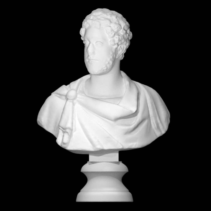 3D Printable Bust of Commodus by Scan The World