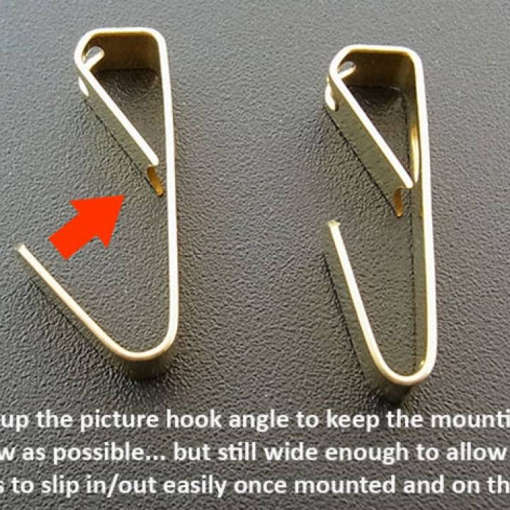 3D Printable Wall Mounts - Simple blocks that let you hang / display ...