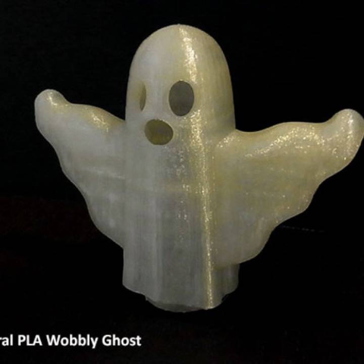 3D Printable Wobbly Ghosts! by Muzz64