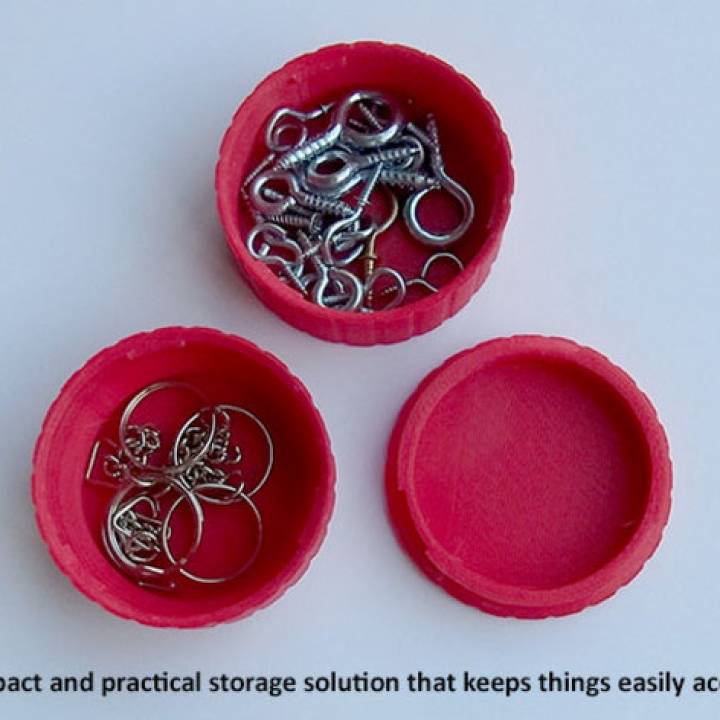 3D Printable Ribbed Sidewall Interlocking Stackerz by Muzz64