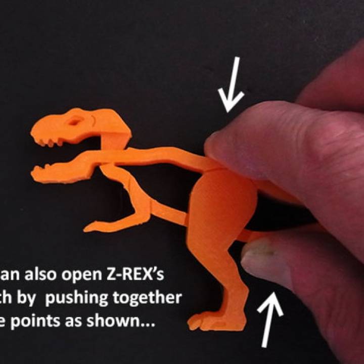 3D Printable Z-REX by Muzz64