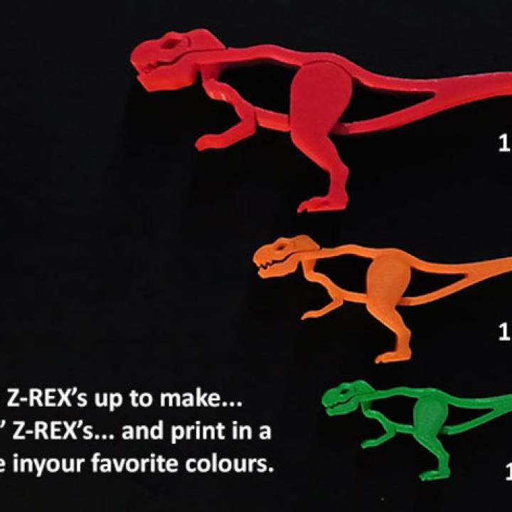 3D Printable Z-REX by Muzz64