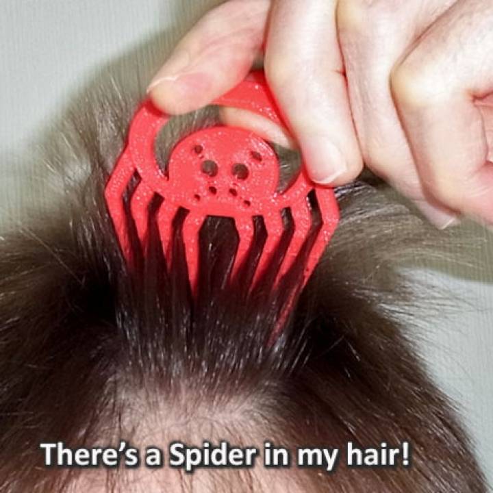 3D Printable SPIDER COMB by Muzz64