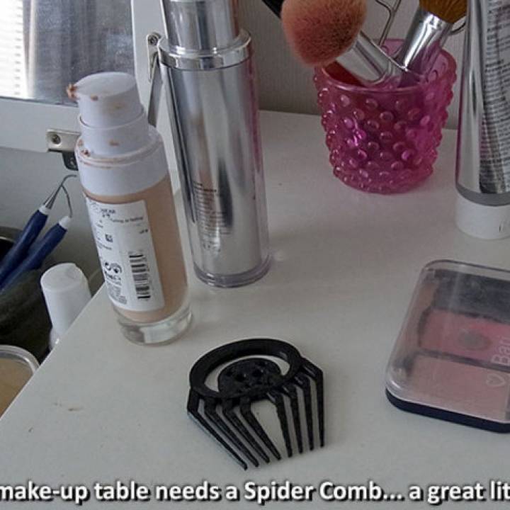 3D Printable SPIDER COMB by Muzz64