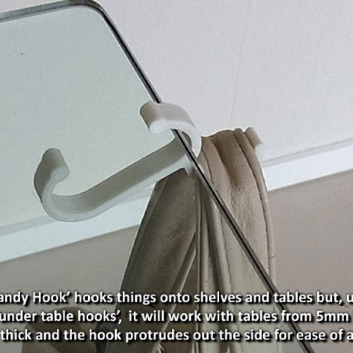 3d Printable Handy Hooks By Muzz64