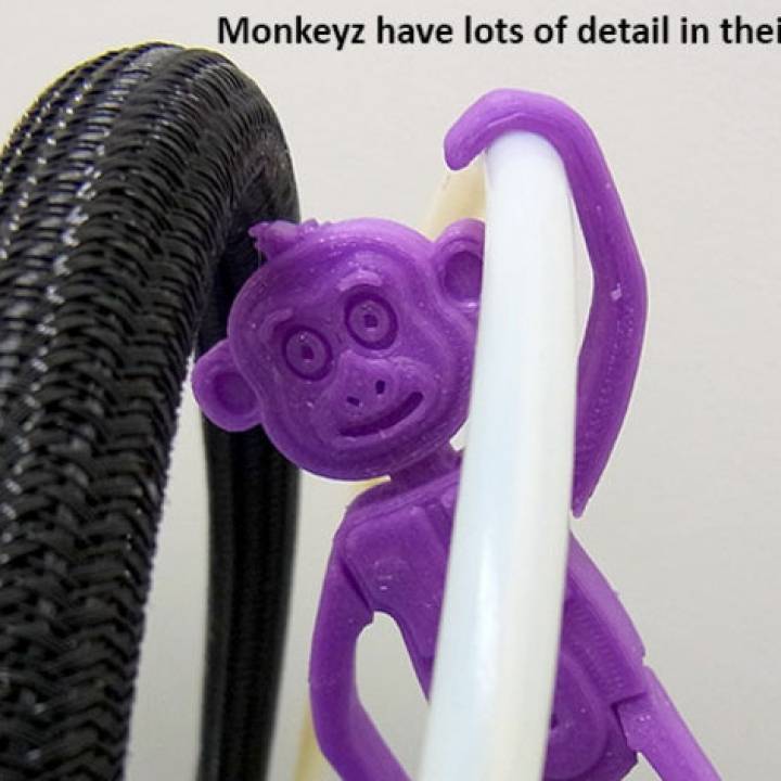 3D Printable Monkeyz by Muzz64