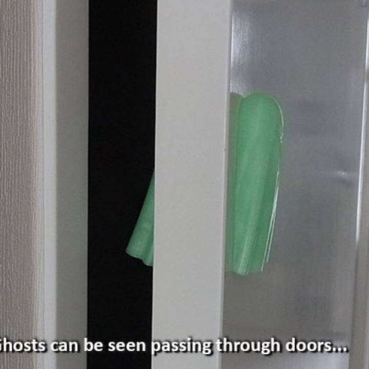 3D Printable Ghosts in the Window (or Wall) by Muzz64