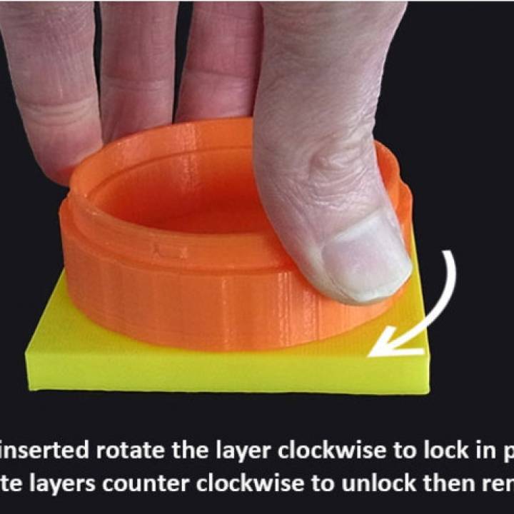 3D Printable Burger Stacker by Muzz64