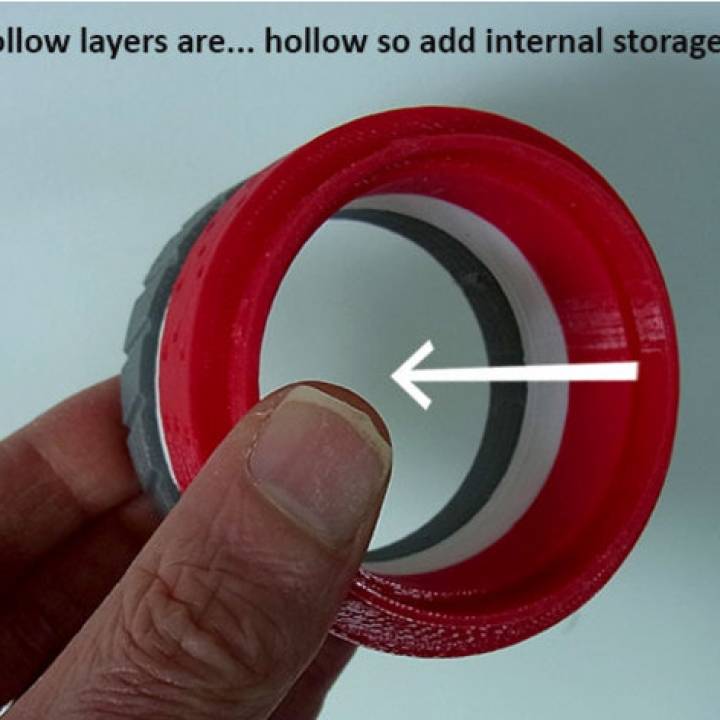 3D Printable Burger Stacker by Muzz64