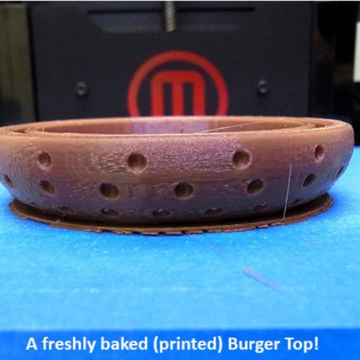 3D Printable Burger Stacker by Muzz64