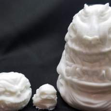 3D Printable Evil Blob Trio by Marchen Atelier