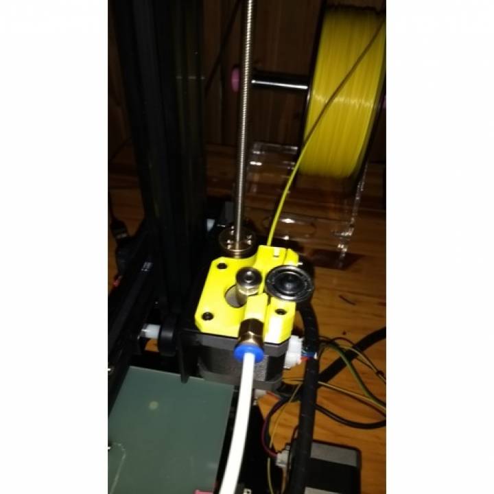 3D Printable Tronxy X1 Compact Bowden Extruder by Andrew Jenkins
