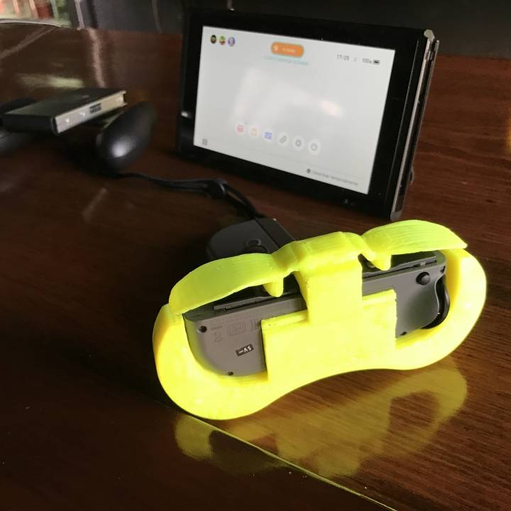 3D Printable Nintendo Switch Joycon 2 players grip by Jose Miguel Robles