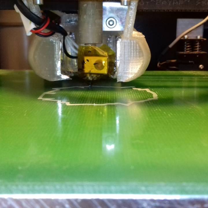 3D Printable Cooling duct for Easy3DMaker by Norbert Fekete