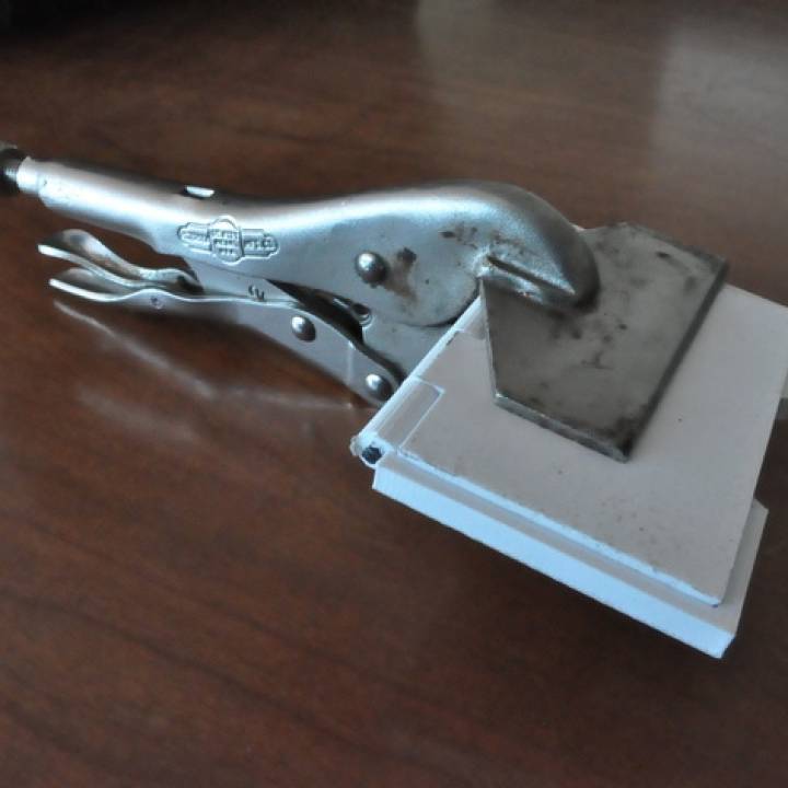 3D Printable blank business card embosser by Whitney Potter