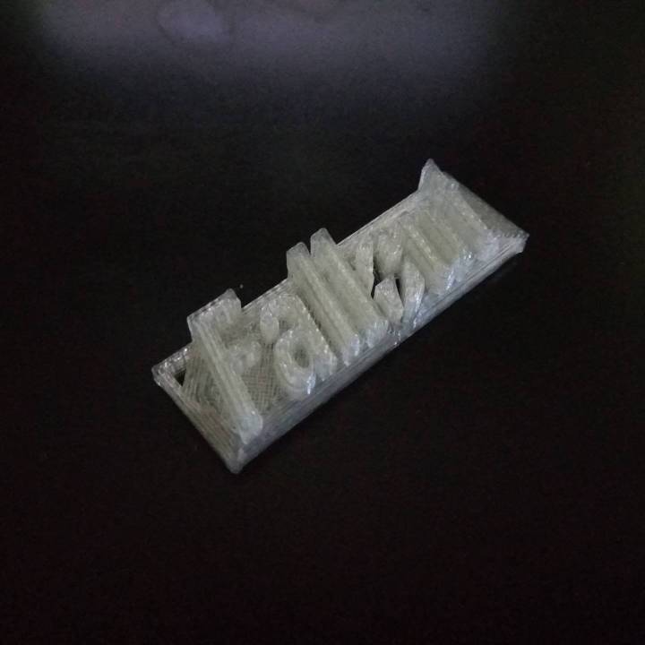 3D Printable Fallout key-chain! by Alex Sabetta