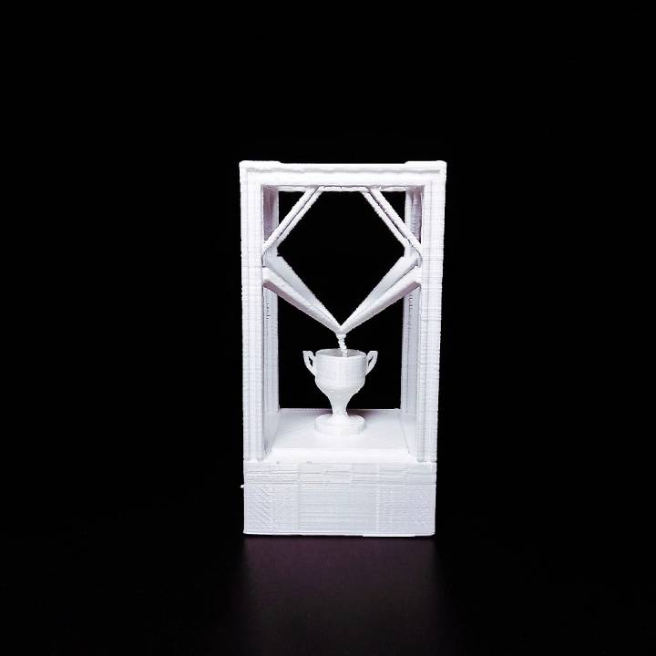 3D Printable 3D Trophy Trophy by TJ