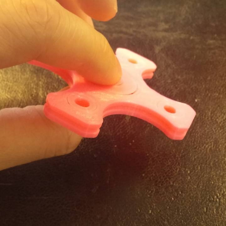 3D Printable 100% Plastic Spinner by TJ