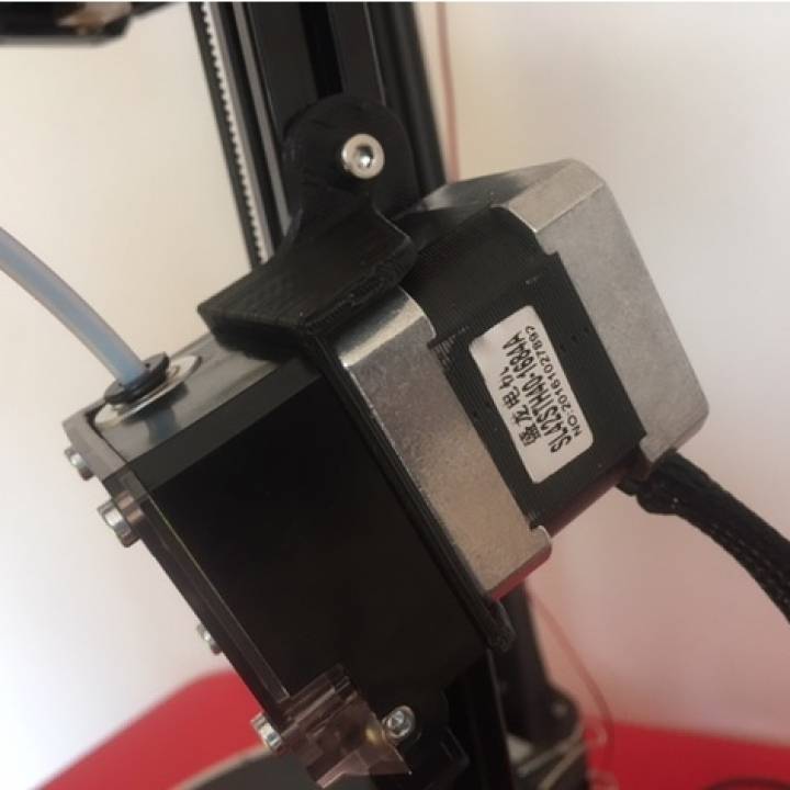 3D Printable Offset Nema 17 Mount by Alexandre Lemos