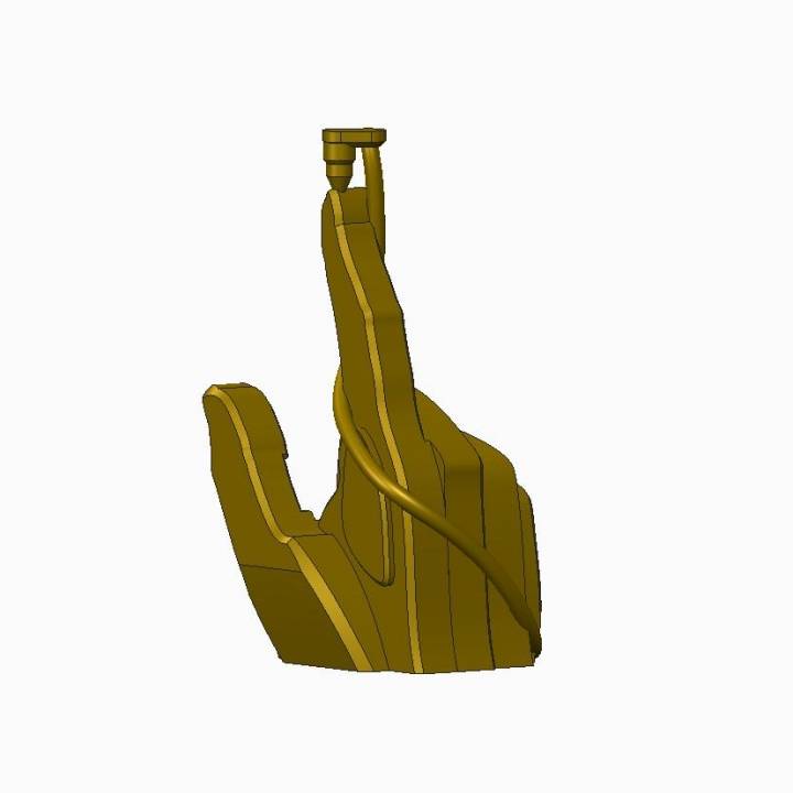3D Printable Hand Trophy for the #3DPIAwards by Caroline Salmon
