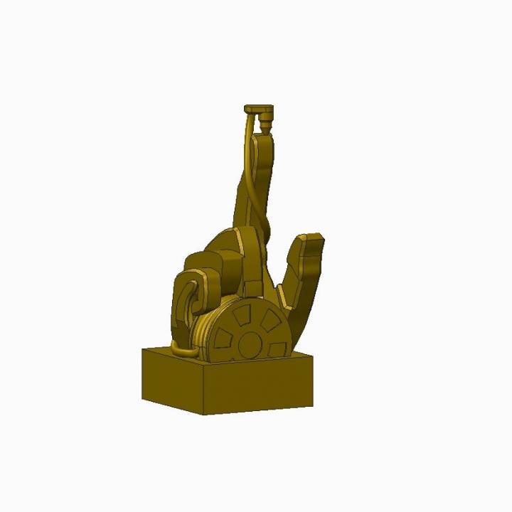 3D Printable Hand Trophy for the #3DPIAwards by Caroline Salmon
