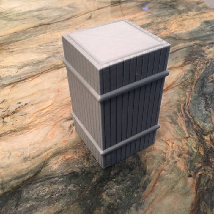 3D Printable A Simple Secret Box by Greg Zumwalt
