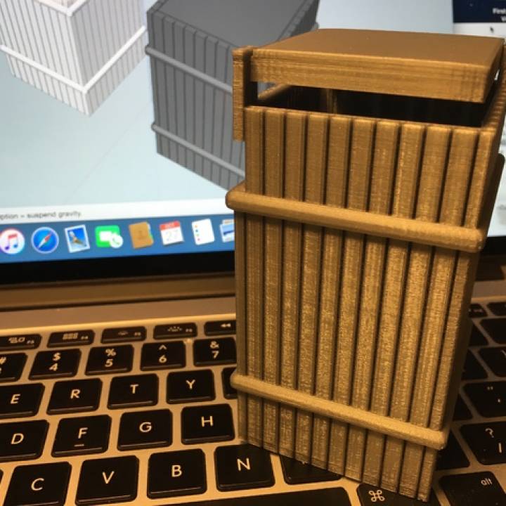 3D Printable A Simple Secret Box by Greg Zumwalt
