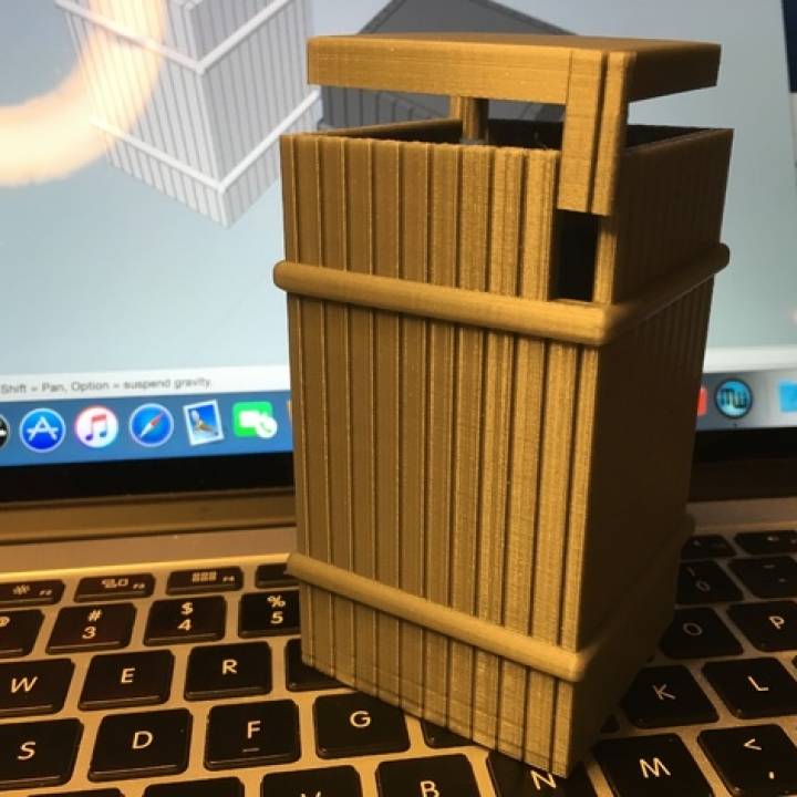 3D Printable A Simple Secret Box by Greg Zumwalt