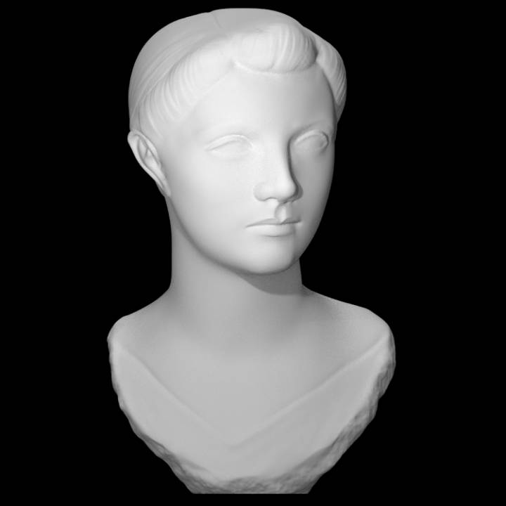 3D Printable Portrait of Octavia Minor by Scan The World