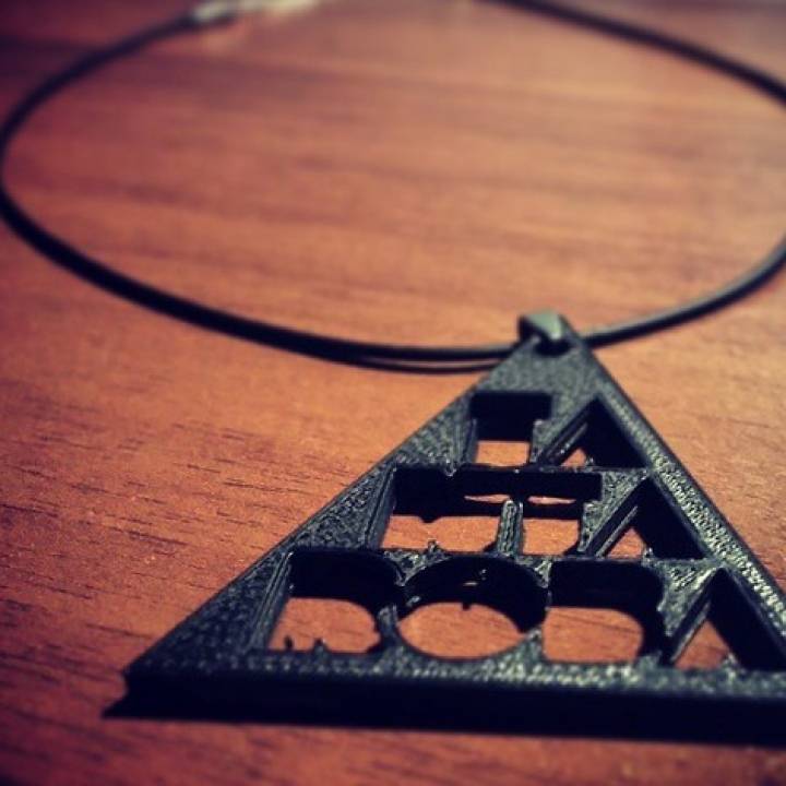 3D Printable TANTA ROBA Necklace by Nicholas Cassano