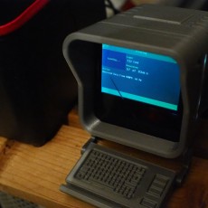 3D Printable Fallout 4 - Wall Mounted Terminal Replica by Power Up Props