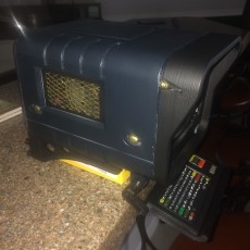 3D Printable Fallout 4 - Wall Mounted Terminal Replica by Power Up Props