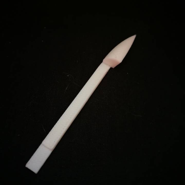 3D Printable Helo model Rocket & Launch Pad (Estes Style) by Mark Fuller