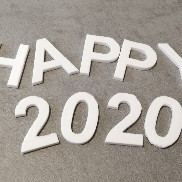 3D Print of Letters, Numbers & Symbols OH MY! (100mm tall Arial Bold by ...