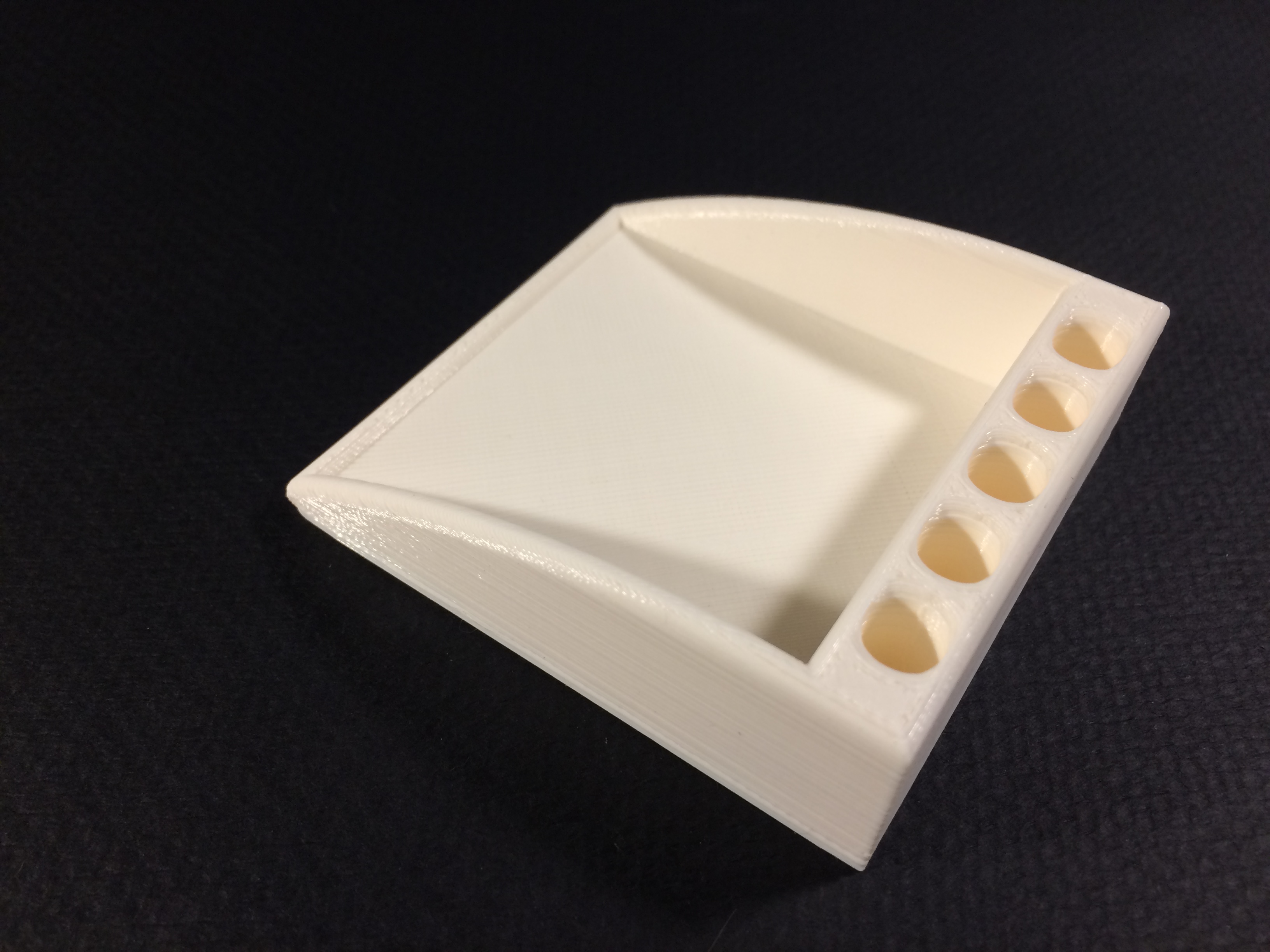 3D Printable POST-IT-NOTE STATION by Mark Fuller
