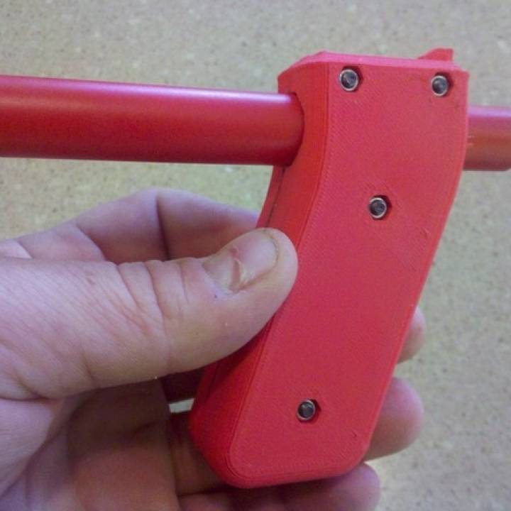 3D Printable Mini Marshmallow Gun & Rifle by Mark Fuller
