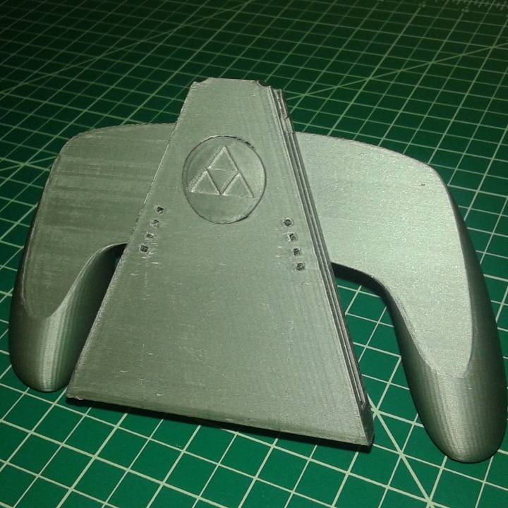 3D Printable Nintendo Switch Vangard Grip v2.1 by David Mysinger