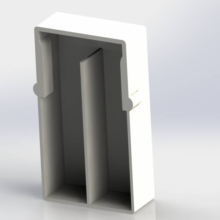 3D Printable Dailies Contact Case by Joe Poggie