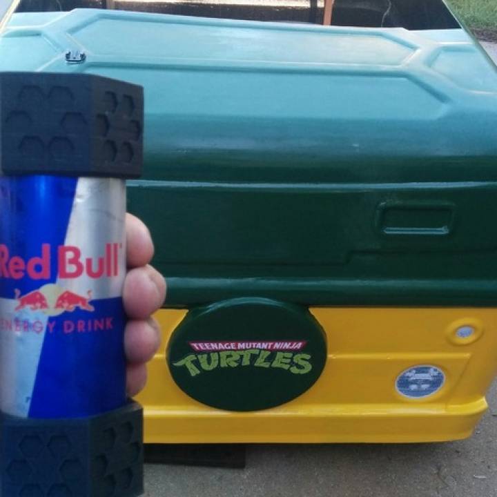 3D Printable Red Bull OOZE Teenage Mutant Ninja Turtles by Mark Fuller