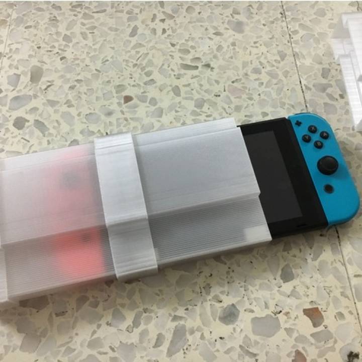 3D Printable Nintendo Switch Hard Case / Box by Marauderz