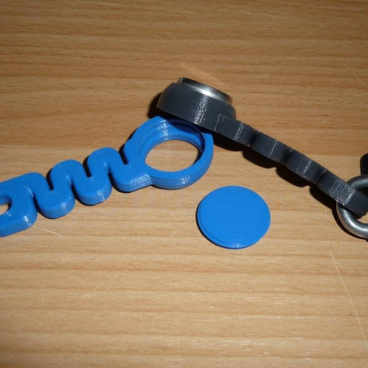 3D Printable iButton holder by Denis