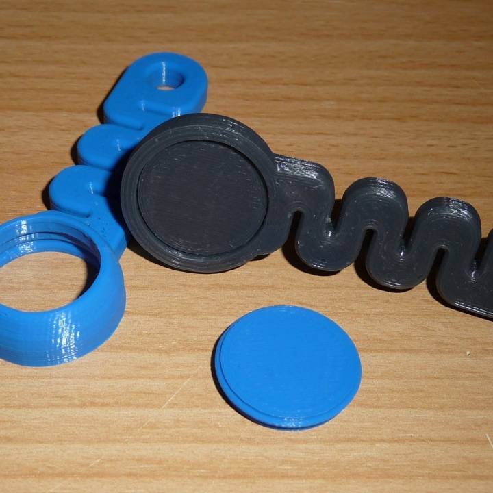 3D Printable iButton holder by Denis